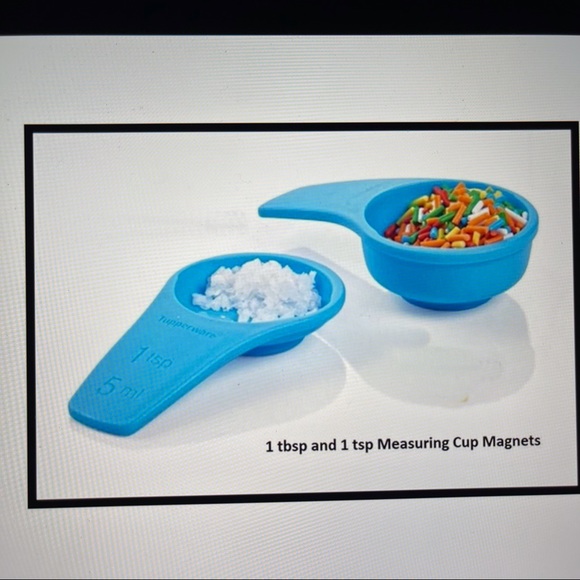 Tupperware | Other | Tupperware Magnets Measuring Spoon New | Poshmark